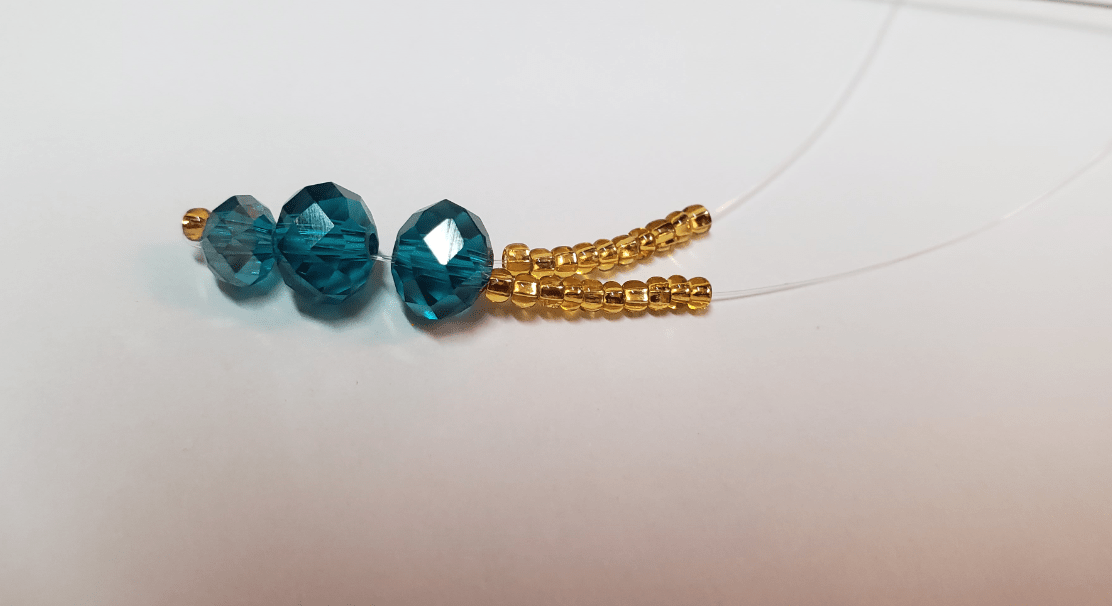 Hermosos aretes de murano con oro golfi y zircón - Niracraft