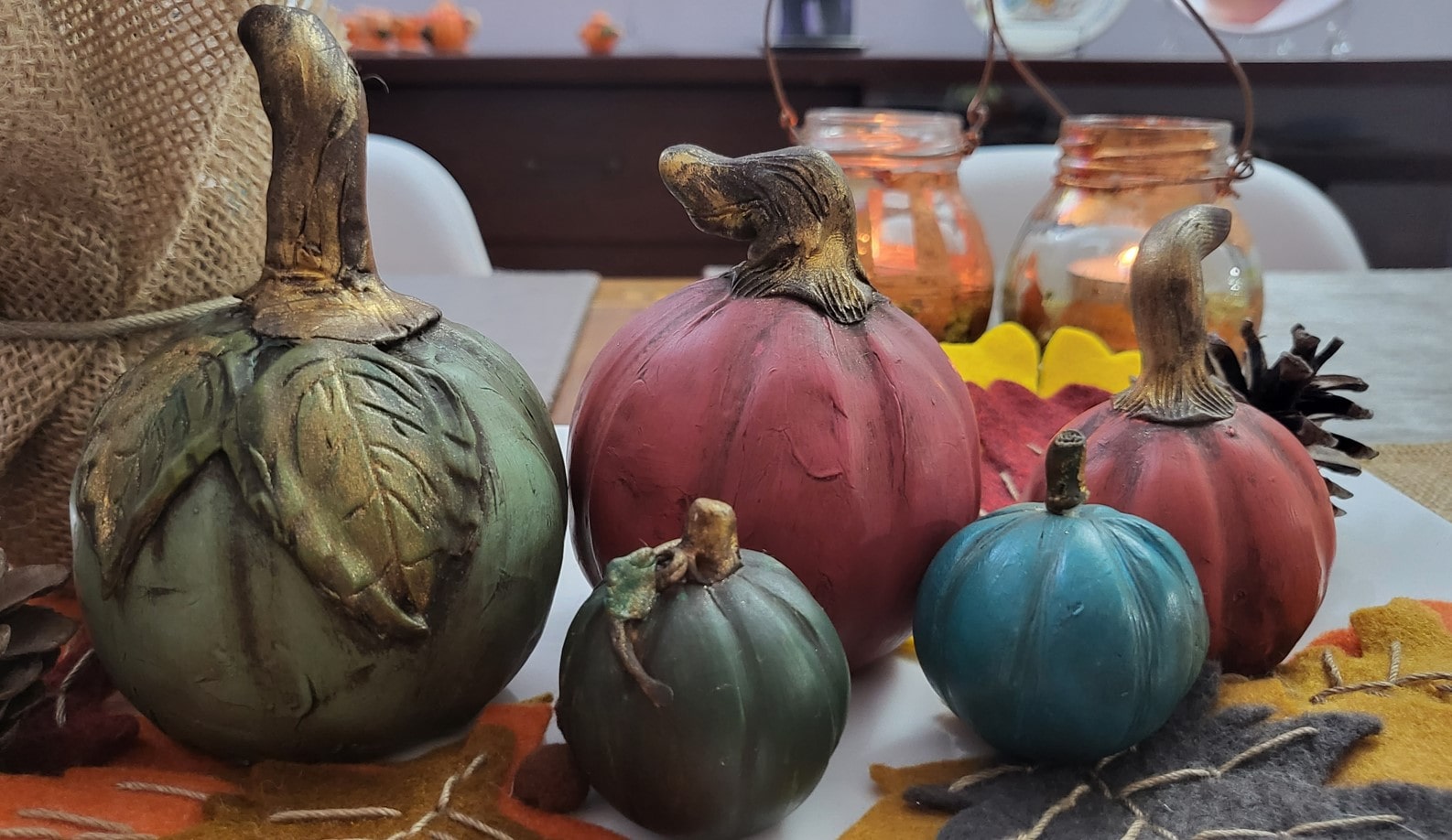 Cómo elaborar en pocos pasos, bellas calabazas vintage para halloween ...